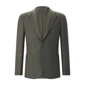 Windsor Shaped-Fit Sakko - - Jackets - Herren - Gr&uuml;n - S