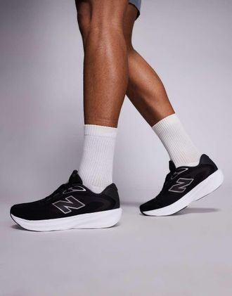 New Balance 680 - Baskets de course - Noir et blanc