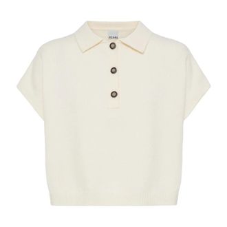 Ichi Strickware - - Tops - Damen - Beige - M/L