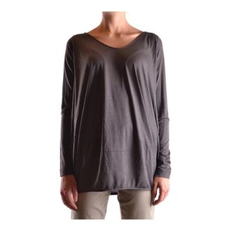 Aspesi Modische- &uuml;bergro&szlig;e lila Bluse - - Blouses & Shirts - Damen - Grau - M