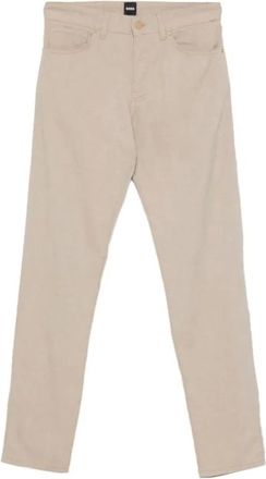 HUGO BOSS Homme, Pantalons, Beige, Taille: W40 L34 Maine Regular-Fit Pantalons