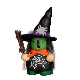Christian Ulbricht R&auml;ucherm&auml;nnchen Halloween Hexe - 13 cm