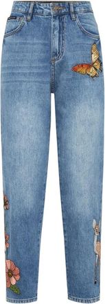 Philipp Plein Femme, Jeans, Bleu, Taille: W26 Loose-fit Jeans