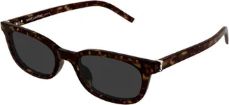 Saint Laurent Eyewear SLM160 Tortoiseshell Acetate Sunglasses - Brown