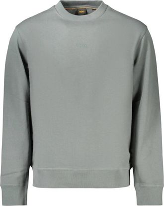 HUGO BOSS WeSmallcrew Sweatshirt - - Sweatshirts & Hoodies - Herren - Gr&uuml;n - L