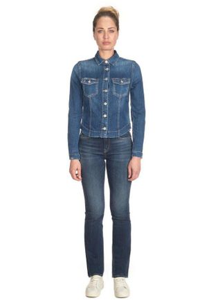 Le Temps Des Cerises Jeansjacke in klassischem Design