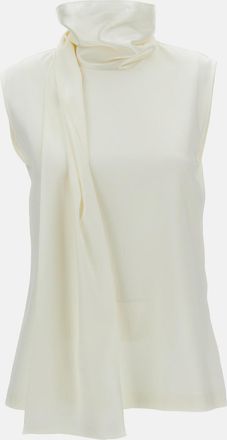 Bottega Veneta Top Aus Seidensatin