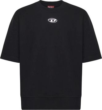 Diesel Homme, Tops, Noir, Taille: M T-shirt &agrave; col rond