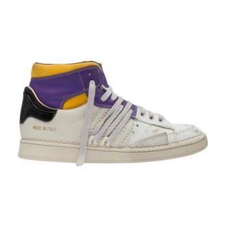 Hidnander Premium Leder Sneaker - - Shoes - Herren - Wei&szlig; - 42 EU