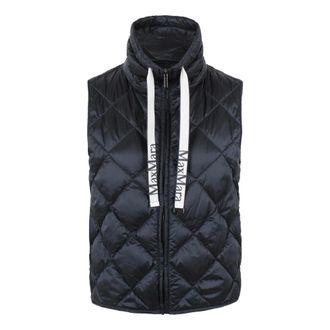 Max Mara Femme, Vestes, Bleu, Taille: 36 FR The Cube Padded quilted gilet