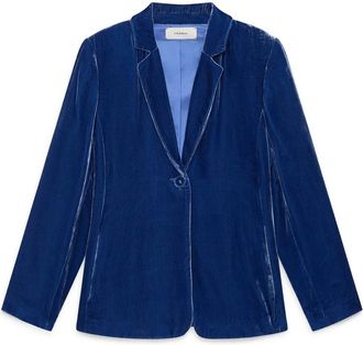 Maliparmi Maliparmi, Femme, Vestes, Bleu, Taille: 44 FR Veste Bleu Clair