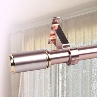 Generic Aluminium-Gardinenstange Innen- Und Au&szlig;enbereich Wandmontage Leise Vorhang-vorhangstange F&uuml;r Fenster Privatsph&auml;re In Offenen R&auml;umen In Mehreren Farben