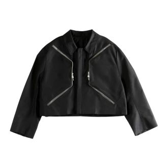 Rick Owens Heizer Mac Jkt - - Jackets - Herren - Schwarzk - L