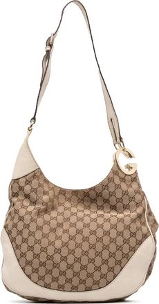 Gucci Hobo Bags - GG Canvas Charlotte Crossbody - Gr. unisize - in Braun - f&uuml;r Damen