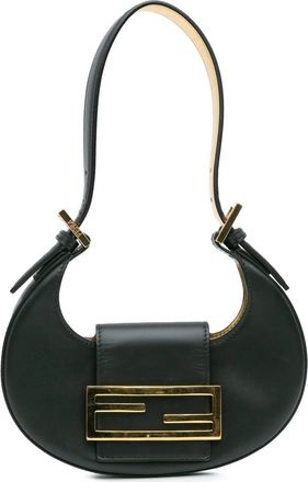 Fendi Hobo Bags - Mini Leather Cookie Hobo - Gr. unisize - in Schwarz - f&uuml;r Damen