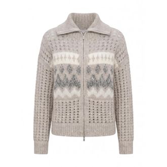 PESERICO Light Jackets - - Knitwear - Damen - Grau - M