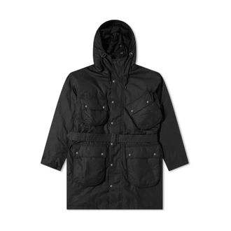 Barbour International X Engineered Garments Brookdale Wachsjacke - - Jackets - Herren - Schwarzk - S