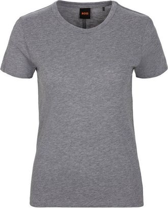 HUGO BOSS T-Shirt Esla Premium Damenmode mit Rundhalsausschnitt