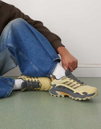 Merrell Moab Speed 2 GTX - Sneaker in Beige-Bunt-Neutral