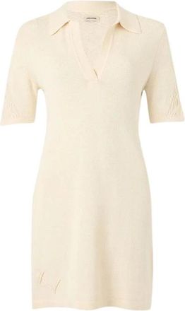 Zadig&Voltaire Femme, Robes, Beige, Taille: 38 FR Lulu Sweater