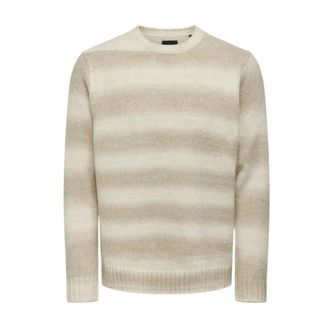 Only & Sons Only & Sons, Homme, Pulls, Beige, Taille: XL Pull en m&eacute;lange de laine Collection automne