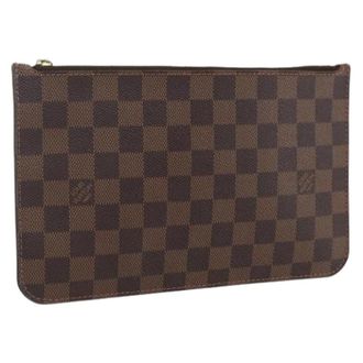 Louis Vuitton Pre-owned Vintage Canvas Clutch - - Pre-owned - Damen - Braun - ONE SIZE