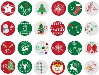 Generic Aufkleber f&uuml;r Zahlen mit 4 Ziffern, f&uuml;r C Ptop TV Hone Trinkflasche Koffer Skateboard | festliche Dekoration und Versiegelung