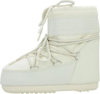 Moon Boot Femme, Chaussures, Blanc, Taille: 36 EU Icon Low Rubber Boot