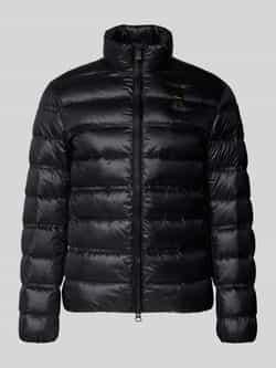 Blauer Regular Fit Steppjacke mit Stehkragen Modell BELMONT