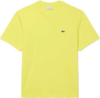 Lacoste T-Shirt f&uuml;r Herren, Baumwolle (Gelb)