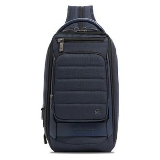 Piquadro Sac bandouli&egrave;re pour iPad 11 avec protection Rfid - Homme - Sacs - Bleu - Taille: ONE Size