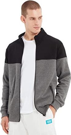Trendyol Sweatshirts Maillot de surv&ecirc;tement, Gris, Taille Unique Homme
