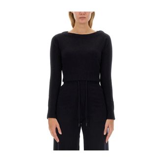 Max Mara Gestreifter Strickpullover - - Knitwear - Damen - Blau - M