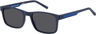 Tommy Hilfiger Lunettes de Soleil TOMMY HILFIGER TH 2089/S FLL MATTE BLUE 56/19/145 Homme