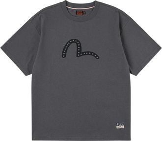 Evisu Homme, Tops, Gris, Taille: XL T-Chemises