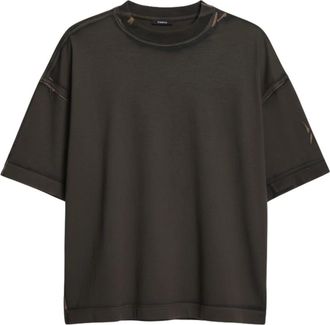 Paura Herren, Oberteile, Braun, MGr&ouml;&szlig;e