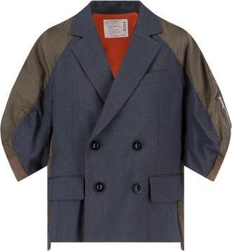sacai Double-Breasted Jacket