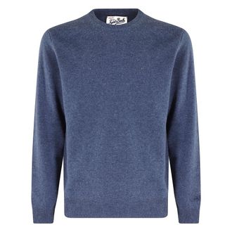 MC2 Saint Barth Homme, Pulls, Bleu, Taille: 2XL Regent Crew Neck Sweater