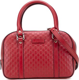 Gucci Hobo Bags - Small Microguccissima Bree Satchel - Gr. unisize - in Rot - für Damen
