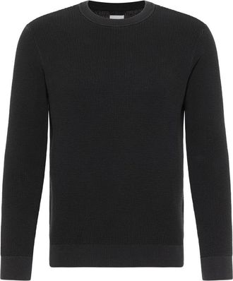 Mustang Jeans Herren Style Elliot Pullover, Jet Black 4188, M