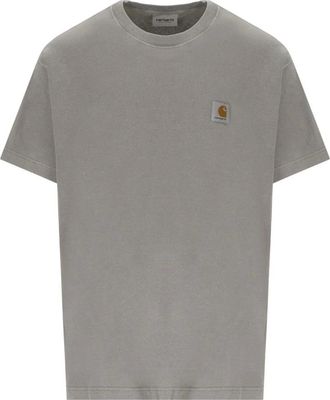 Carhartt Work in Progress Homme, Tops, Gris, Taille: S S/S Nelson T-Shirt