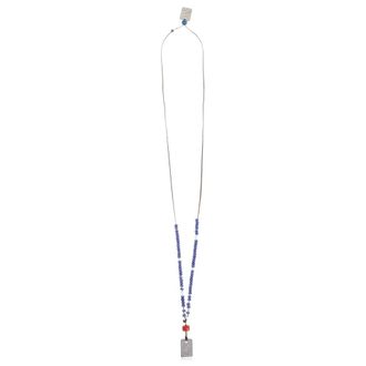 Dsquared2 Halskette mit Anh&auml;nger - - Accessories - Herren - Blau - ONE SIZE