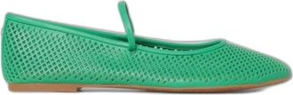 Ralph Lauren Ballerines Jayna Mary Jane - Femme - Chaussures - Vert - Taille: 39 EU