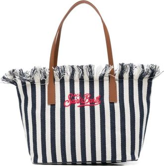 MC2 Saint Barth Femme, Sacs, Multicolore, Taille: ONE Size City Bag Mid Fringe