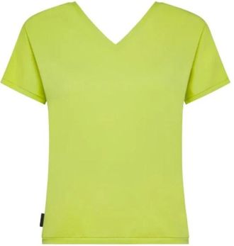 Roberto Ricci Design Rrd, Femme, Tops, Vert, Taille: 38 FR Oxford Gdy V-Neck Shirty