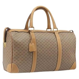 Gucci Sac Boston Pre-owned - Femme - Pre-owned - Beige - Taille: ONE Size