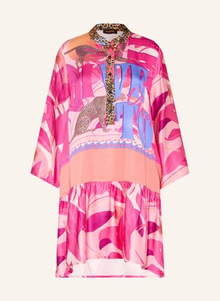 Miss Goodlife Miss Goodlife Satinkleid Mit R&uuml;schen pink