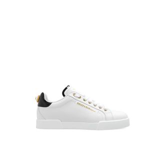 Dolce & Gabbana Sneakers mit Logo - - Shoes - Damen - Wei&szlig; - 35 EU