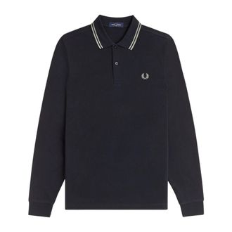 Fred Perry The Shirt M3636 - - Tops - Herren - Blau - 2XL