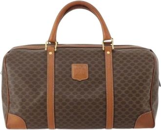 Celine unisex, Pre-owned, Brun, Taille: ONE Size Pre-owned Vintage duffle bag